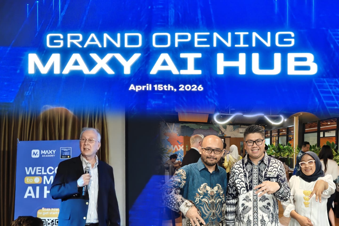 UTB Ambil Peran dalam Grand Opening MAXY AI Hub, Dukung Pengembangan ...